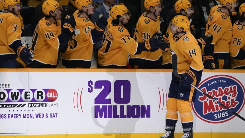 Predators blank Blackhawks 3-0 behind Nyquist, O'Reilly, Saros ... Predators blank Blackhawks 3-0 behind Nyquist, O'Reilly, Saros ...
